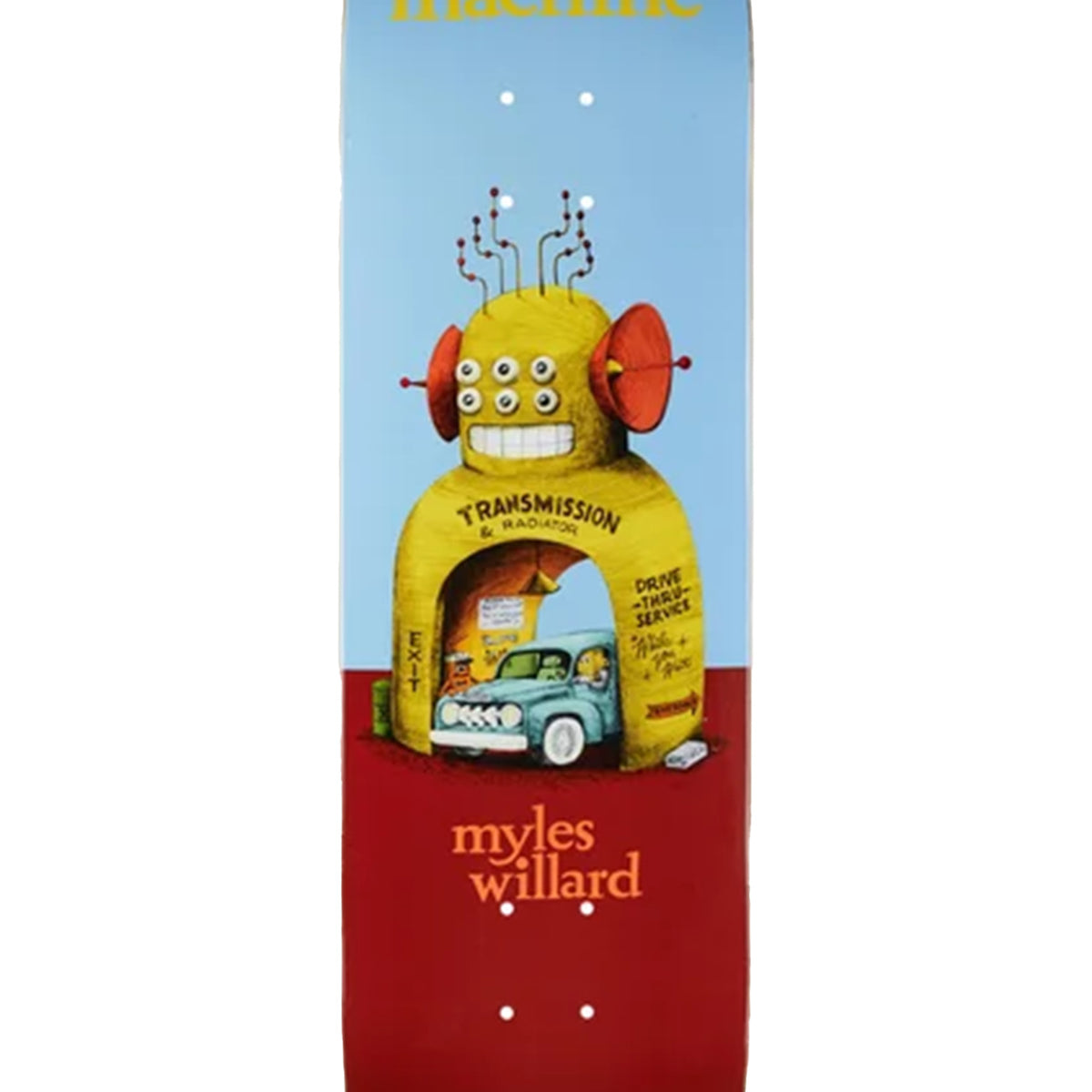 Roadside Pro-Series Toy-Machine Deck in Willard – TITUS