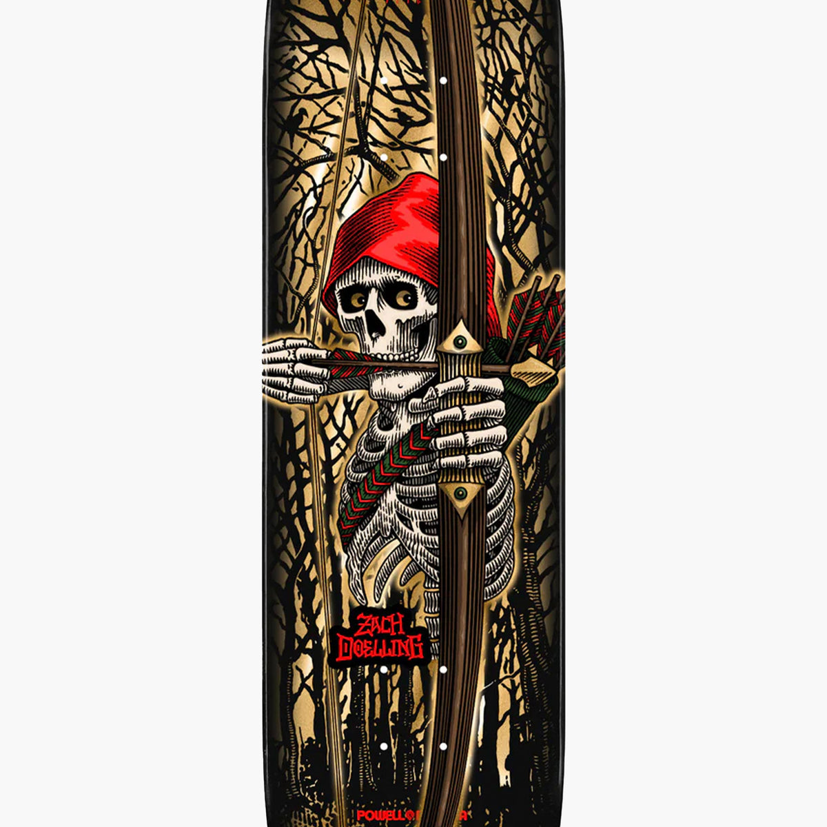 Flight Shape 313 K26 Zach Doelling Archer Powell-Peralta Deck in black ...