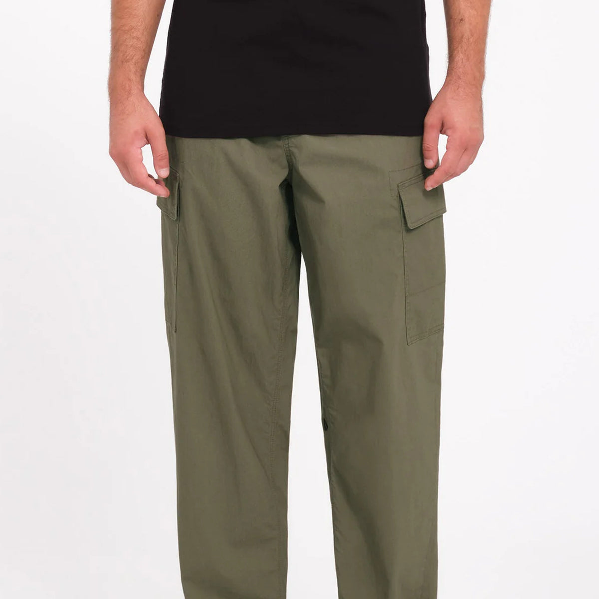 Billow Tapered EW Cargo Volcom Cargohose in wintermoss für Herren – TITUS